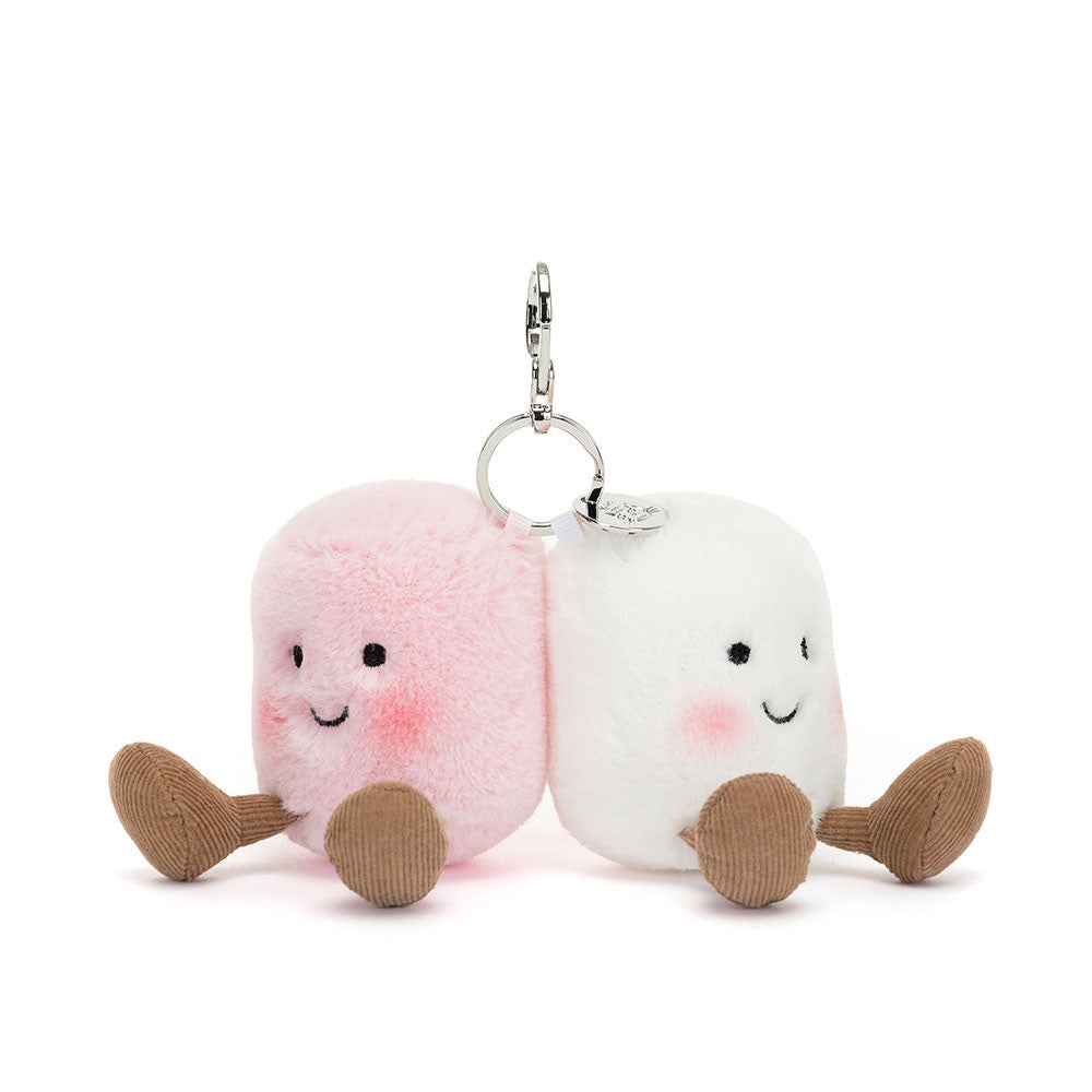 Jellycat Amuseables Pink & White Marshmallows Keychain – Crackerjack Toys