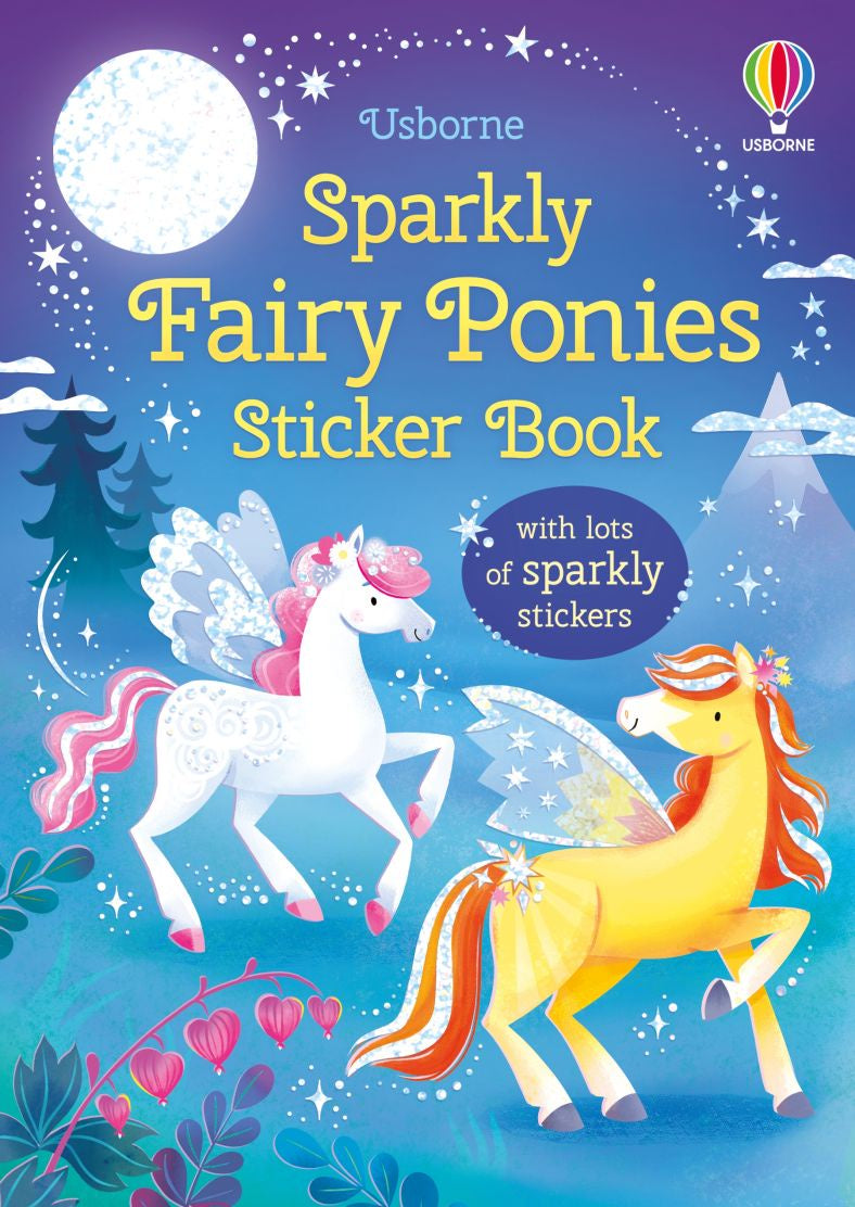 Usborne Sparkly Fairy Ponies Sticker Book – Crackerjack Toys